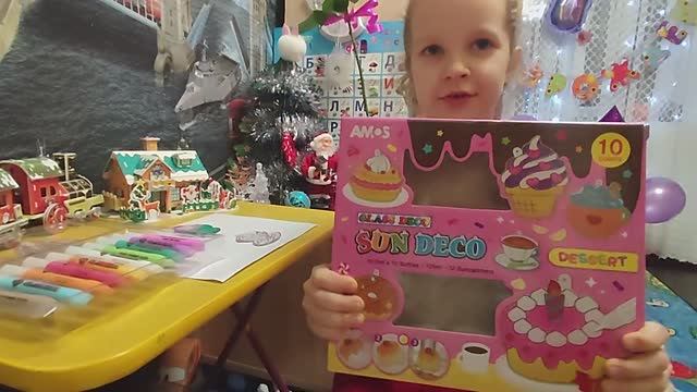 Витражные игрушки на елку / украшаем елку