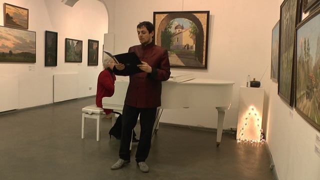 13 И. Стравинский. Песня Рыбака из оперы "Соловей". Роман Шапиро, Зоя Гольцман