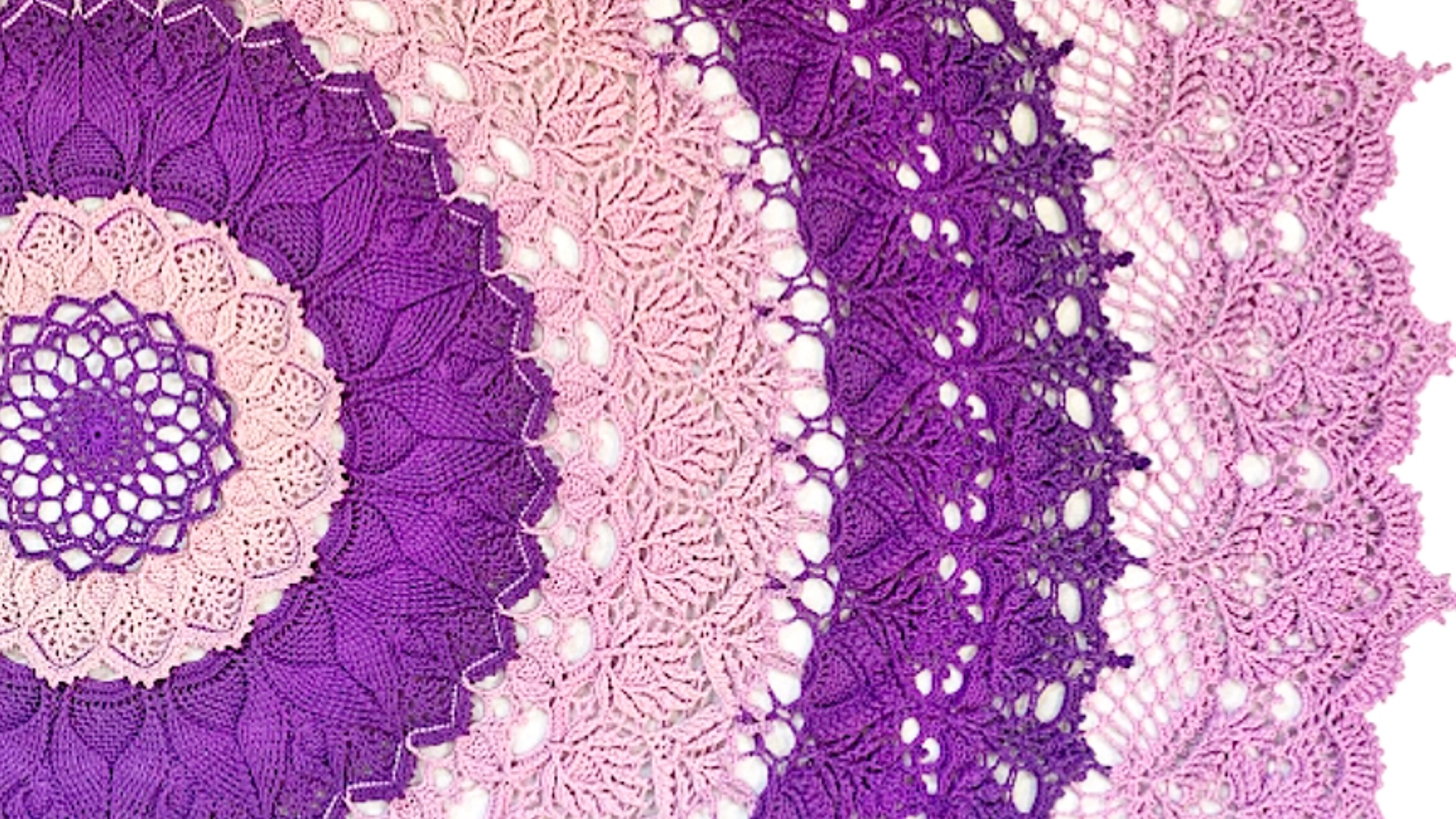 31.Вязание крючком. 102-104 ряды. Салфетка Arcanowave. Мастер-класс по вязанию.mp4