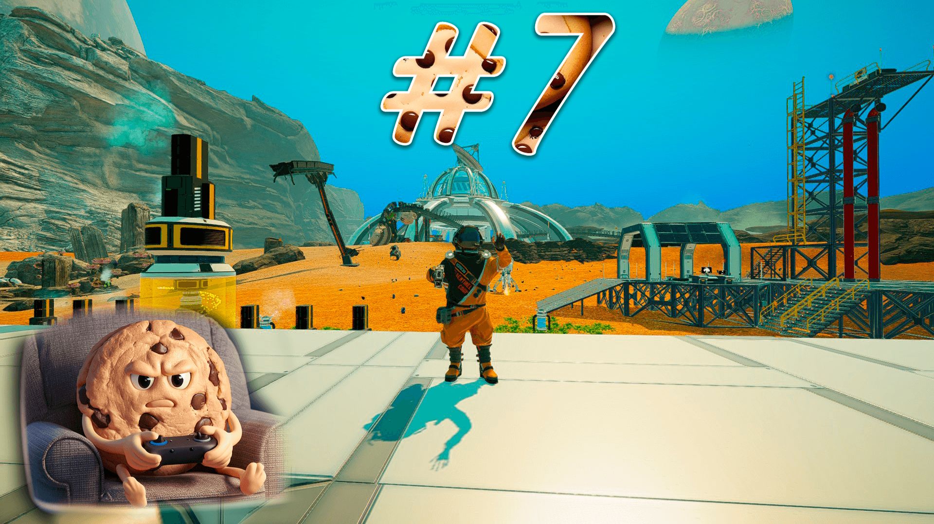 В огромный купол » Planet Crafter Toxicity #7