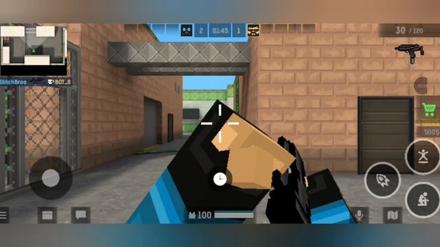 Играю с другом в blockpost mobile