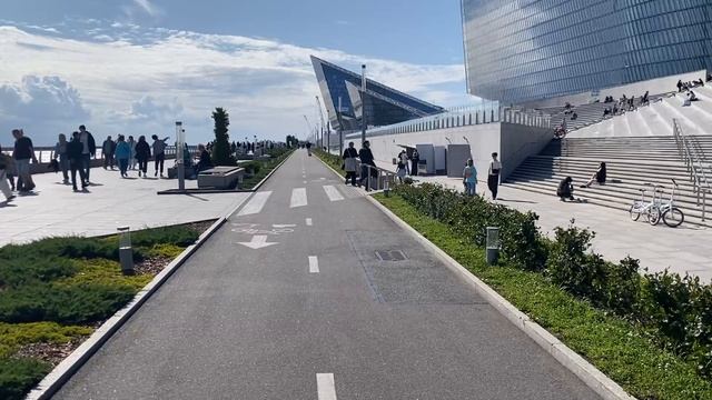 Лето.Лахта Центр.