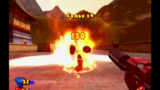 Serious Sam: Next Encounter PS2 Part 12 - The Monkeys Of Juyongguan