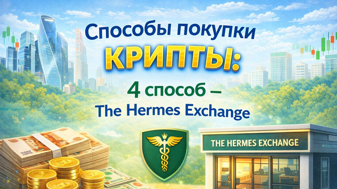 Способы покупки крипты: 4 способ — The Hermes Exchange