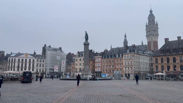 Лилль 🇫🇷Франция. Как живет обычный французский город. Грустновато.