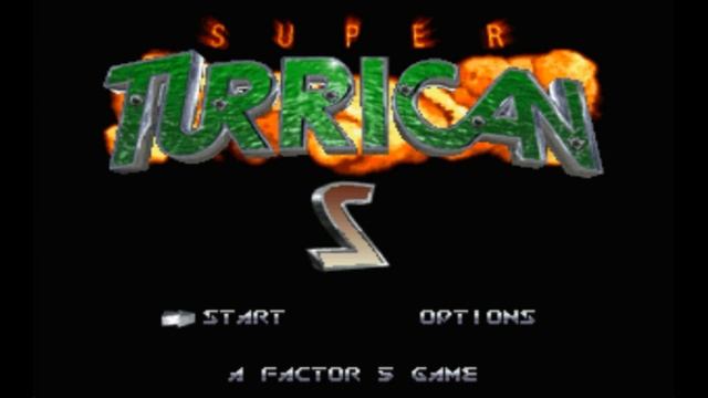 Super Nintendo (Snes) 16-bit Super Turrican 2 Stage 2-6 Прохождение