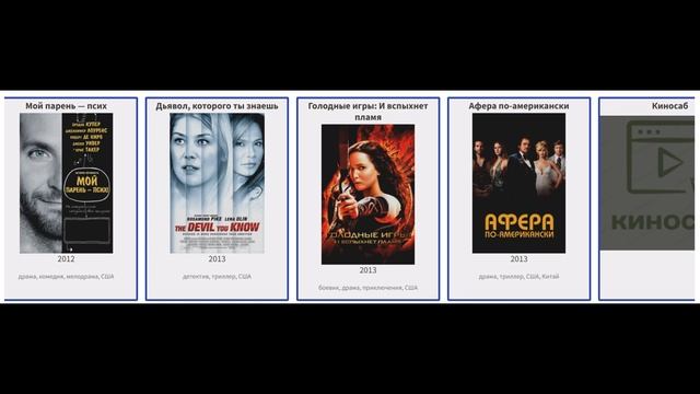 В каких фильмах снималась Дженифер Лоуренс