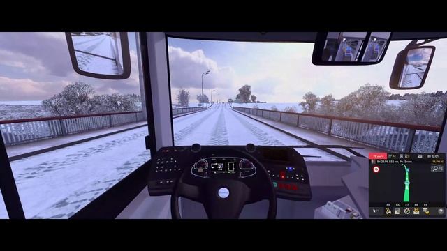 Euro Truck Simulator 2: 1 серия 1 сезон: Bolloré Bluebus SE: Француз на снежных улицах РФ