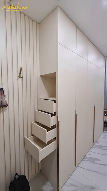 минималистичные шкафы в прихожую