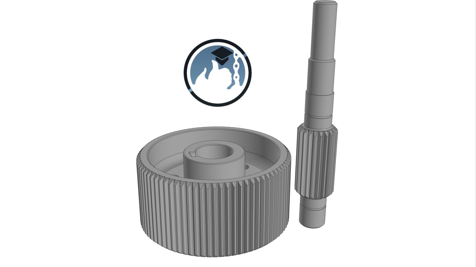 Компас 3D «Зубчатое колесо», «Вал-шестерня» обратный инжиниринг