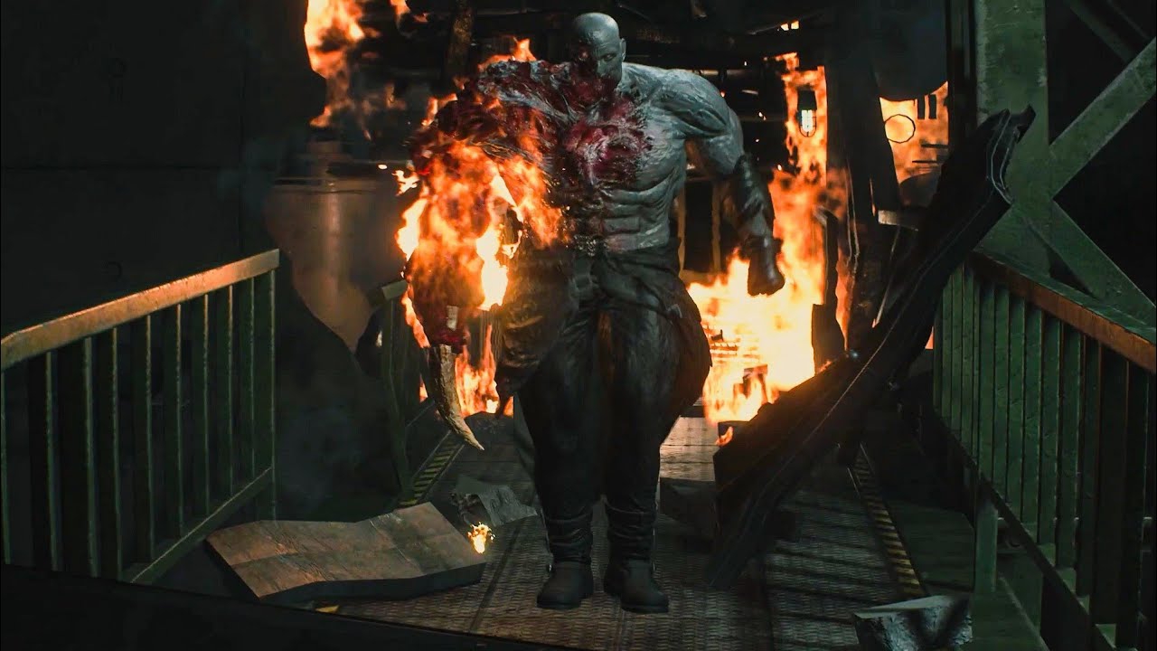 #Конец Биркина и СуперТиранище #7 #Resident Evil 2 Remake