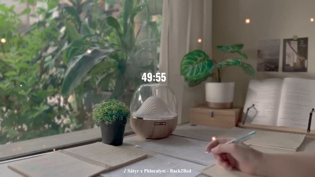 4-ЧАСОВОЕ 🌧️ Занимайся со мной • Звуки дождя☔ + Lofi музыка на фоне • Помодоро 50-10 • День 131🌳