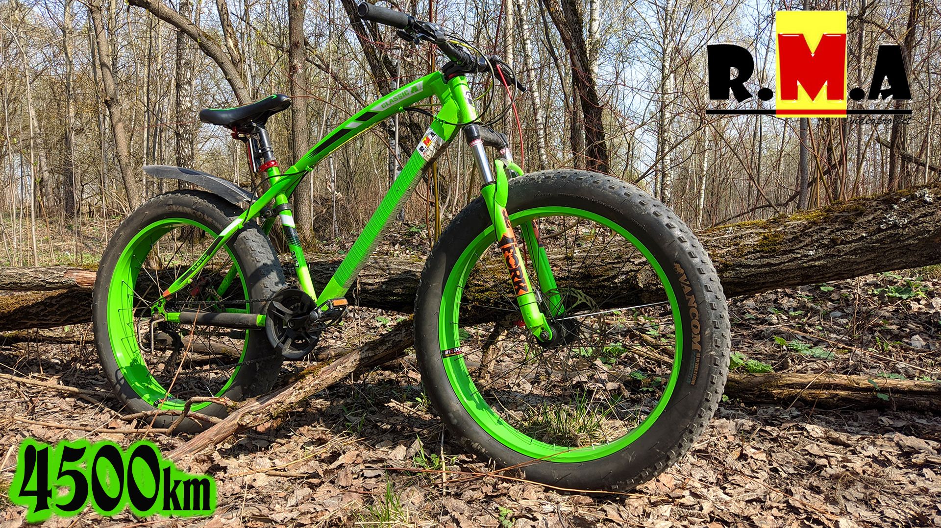 дешёвый FatBike приодолел 4500км, отчёт по эксплуатации - Love Freedom (ЖАБИЧ)