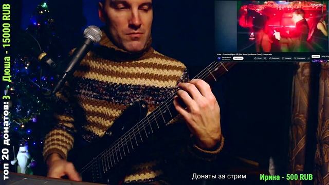 Kato – Turn the Lights Off (80s Retro Synthwave Cover) GUITAR MIX