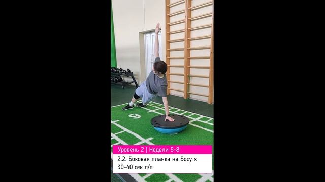 2.2. Боковая планка на Босу