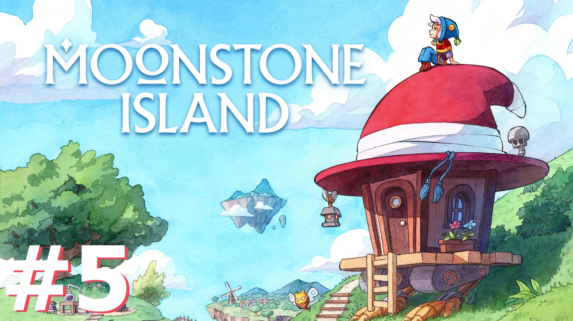 Moonstone Island #5 - Дни весны 19-20. Прогулки по островам и подземельям