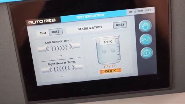 Прибор «Кольцо и шар». Автоматический