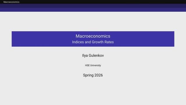1.2. Indices and Growth Rates