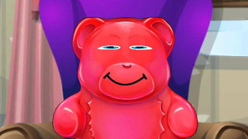 Желейный медведь Валера.Игра для детей.Медвежонок. Валера