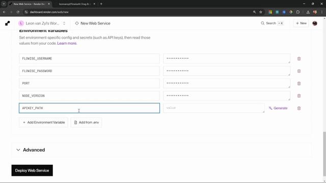 Flowise AI Tutorial (2025) #2 - Self Hosting on Render Cloud