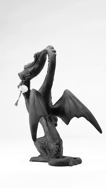 Статуэтка чугунная "Дракон". Артикул 100093. https://феникс.art