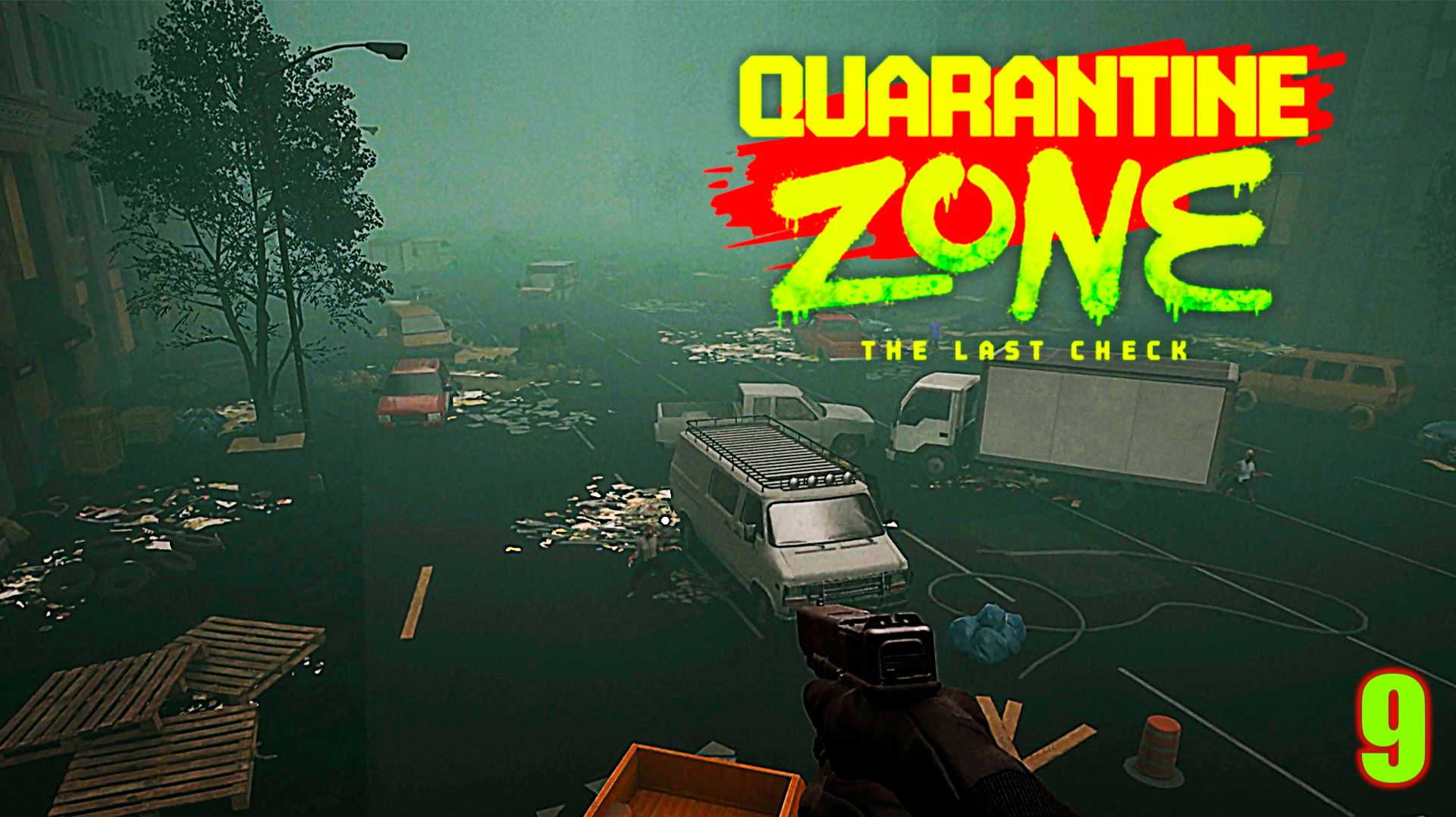 Зомби ломятся на Базу, поиски Каннибала ► Quarantine Zone: The Last Check #9