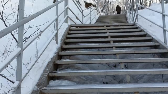 Волга минус 30 без ветра