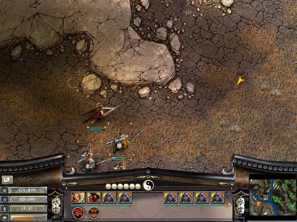 Battle Realms Dragon Path [cutscene №13, russian]
