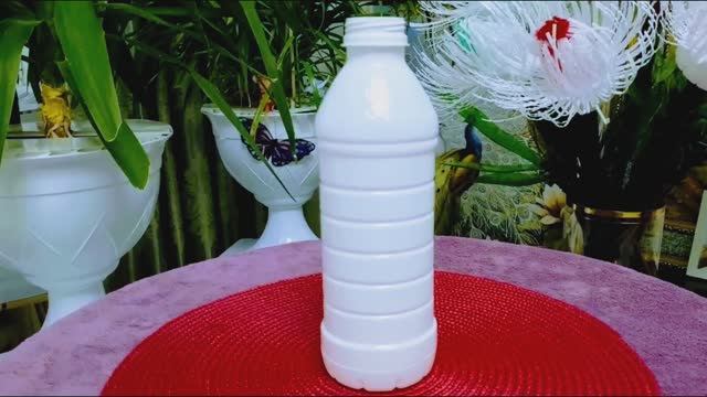 Из бутылок пластиковых 😍💓 К Новому году поделки