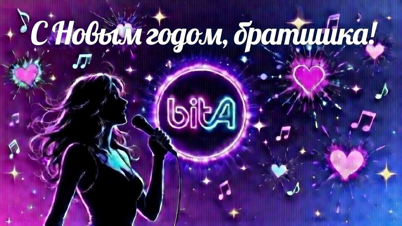 С Новым годом, братишка! #musik #музыка #песня #любимпеть #новыйгод #красивыепоздравления