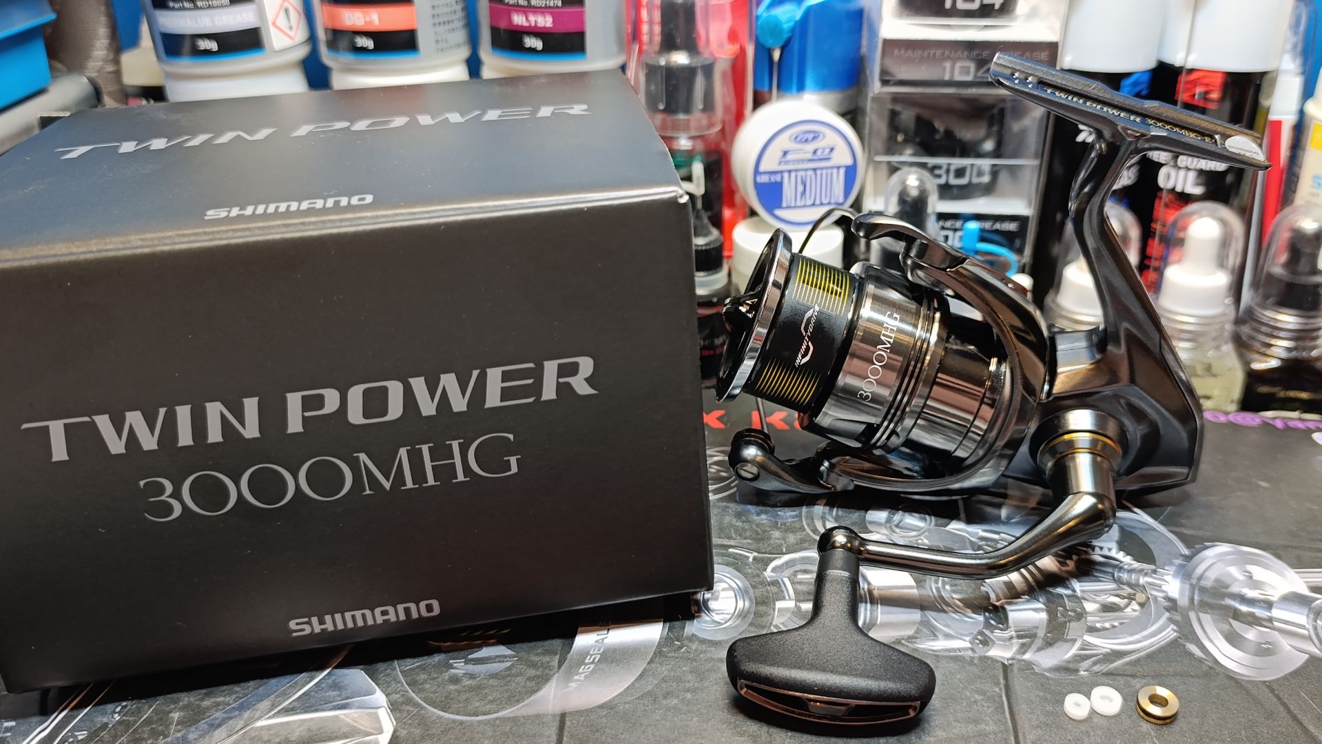 Разбор и техническое обслуживание Shimano 24 Twin Power 3000MHG