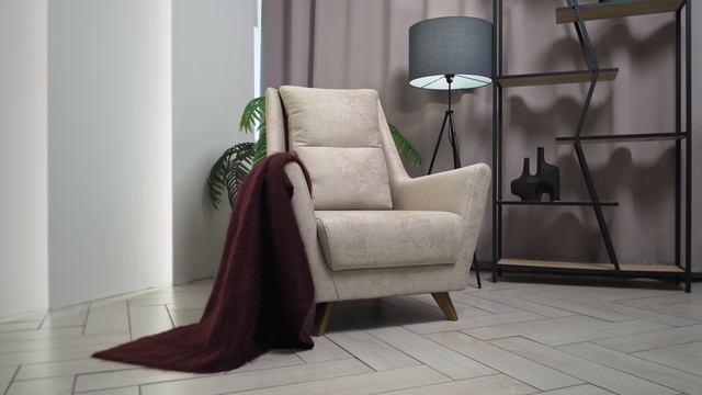 Кресло на высоких ножках Баккаради от МФ Родион