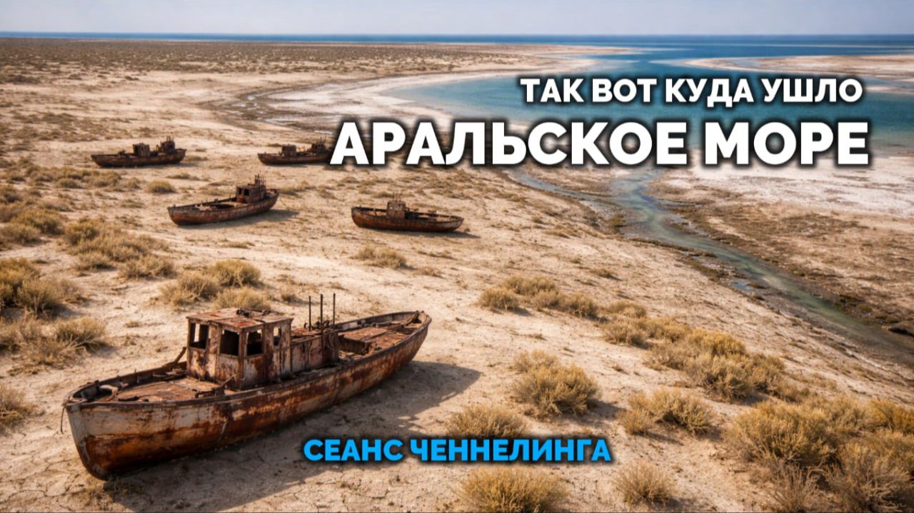 ТАК ВОТ КУДА УШЛО АРАЛЬСКОЕ МОРЕ