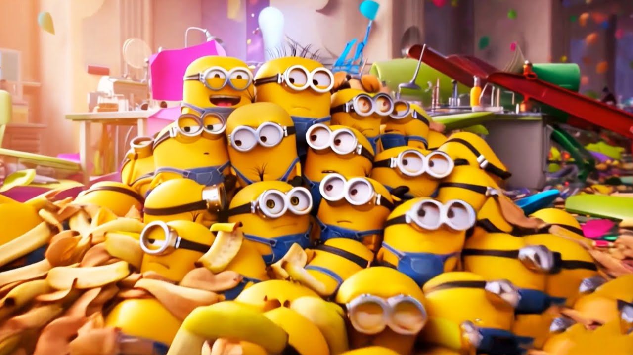 МИНЬОНЫ БАНАНА ГАДКИЙ Я ГРЮ КЕВИН БОБ СТЮАРТ НОВЫЕ КРУТЫЕ РАЗВИВАЮЩИЕ МУЛЬТИКИ ДЛЯ ДЕТЕЙ