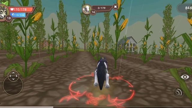 Играю в Wild craft карта:ферма 🐺🐺🐺