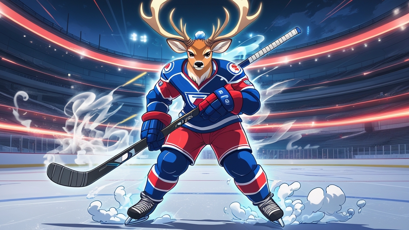 Хоккейнер .перед матчем  Ска локомотив