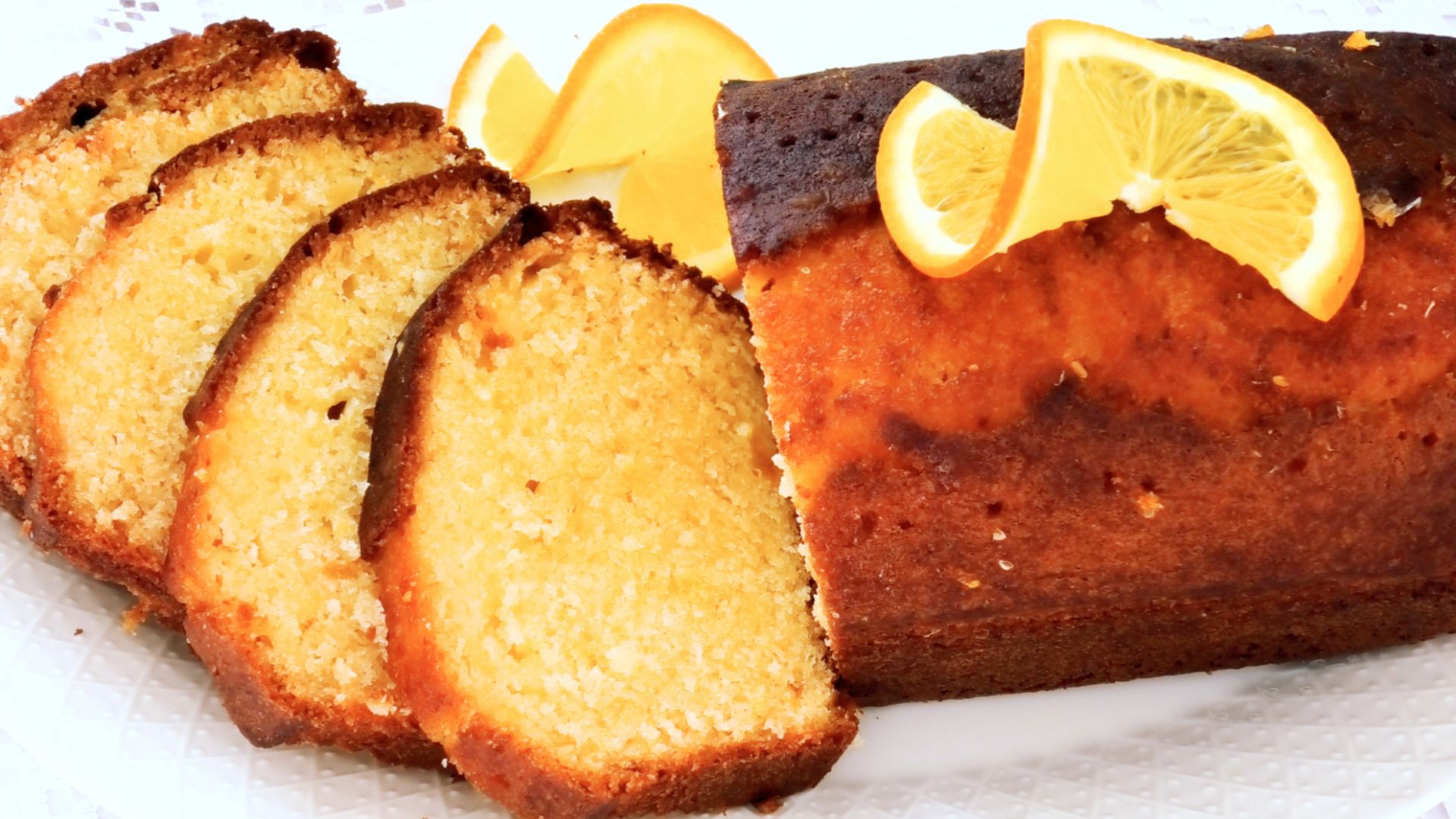 Ароматный апельсиновый кекс