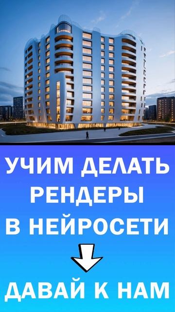 ИИ будущие инструменты архитектурного рендеринга делают рендер за 30 секунд. #ИИрендер #ИИархитектор
