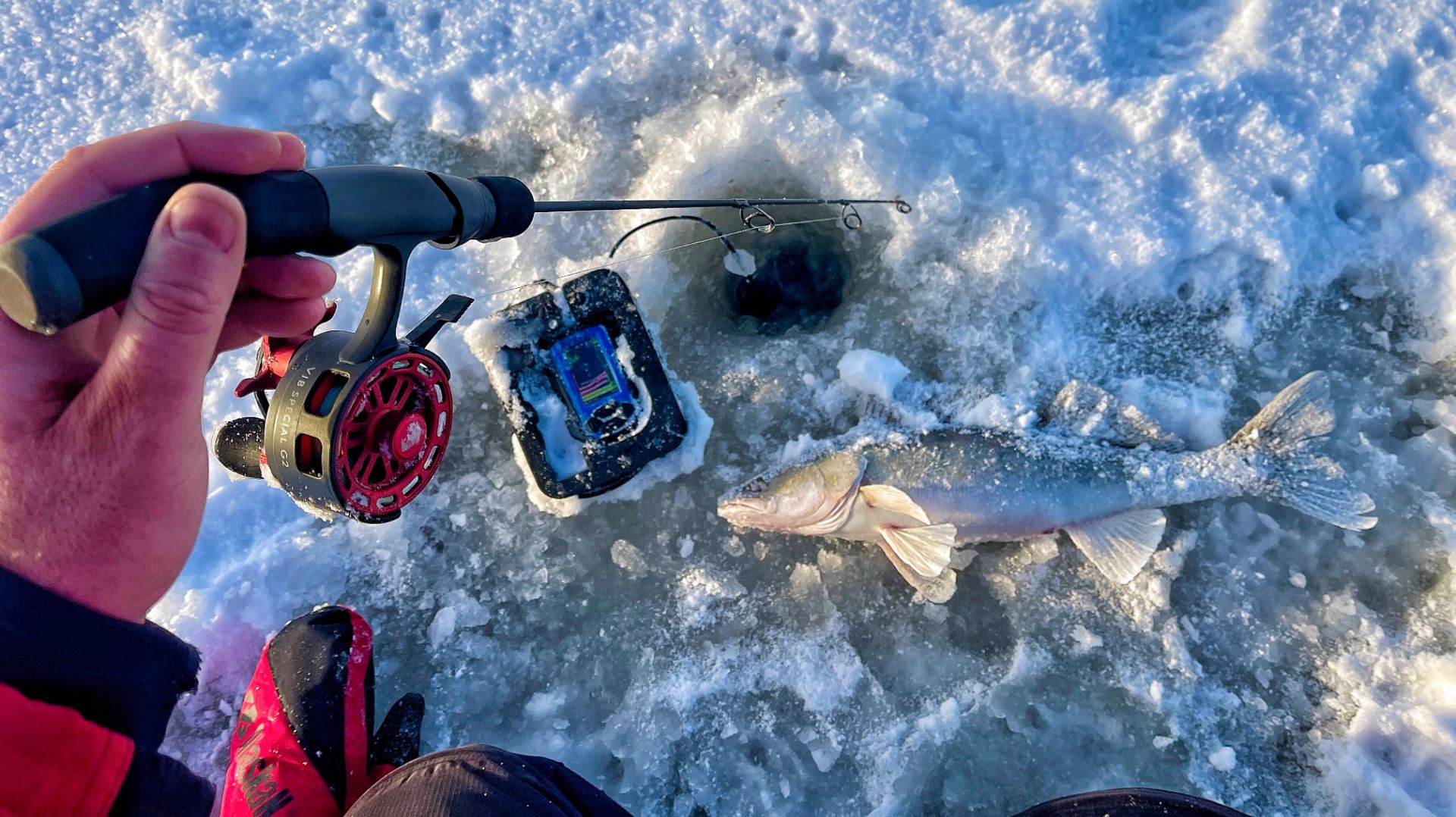 ЛОВЛЯ СУДАКА ЗИМОЙ НА ВИБЫ, ЛОВИМ В ЧЕРТЕ ГОРОДА,СПБ -  КАНОНЕРКА.