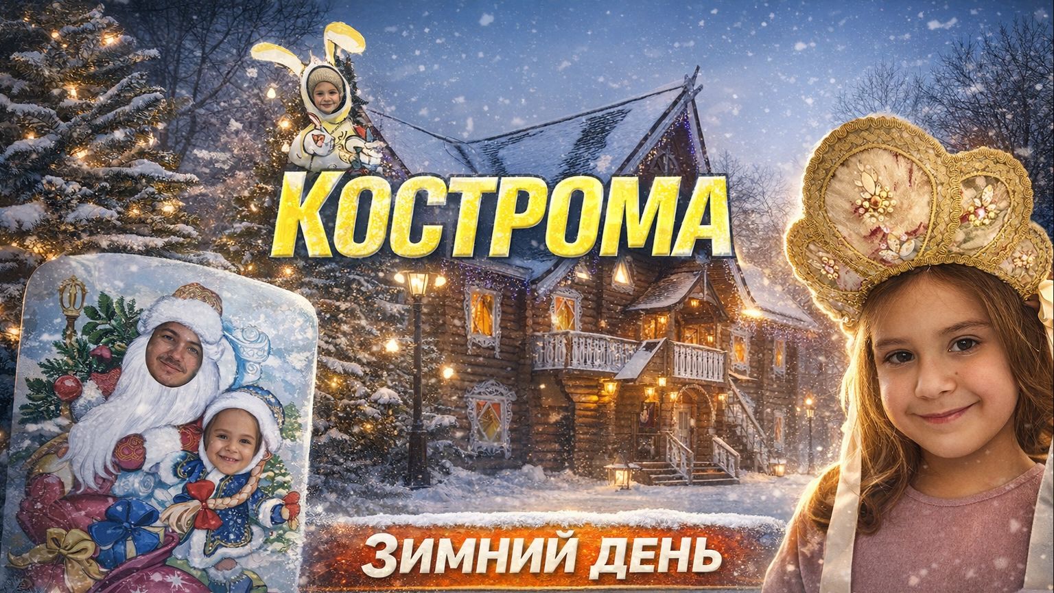 Кострома - Терем Снегурочки, Музей сладостей, Музей сыра и потрясающие Чебуреки