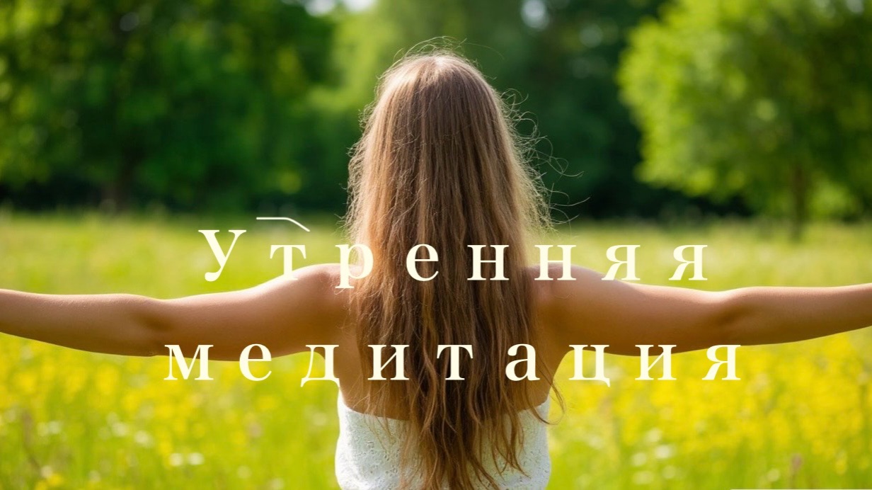 Настройся на удачный день! Утренняя медитация на 3 минуты!