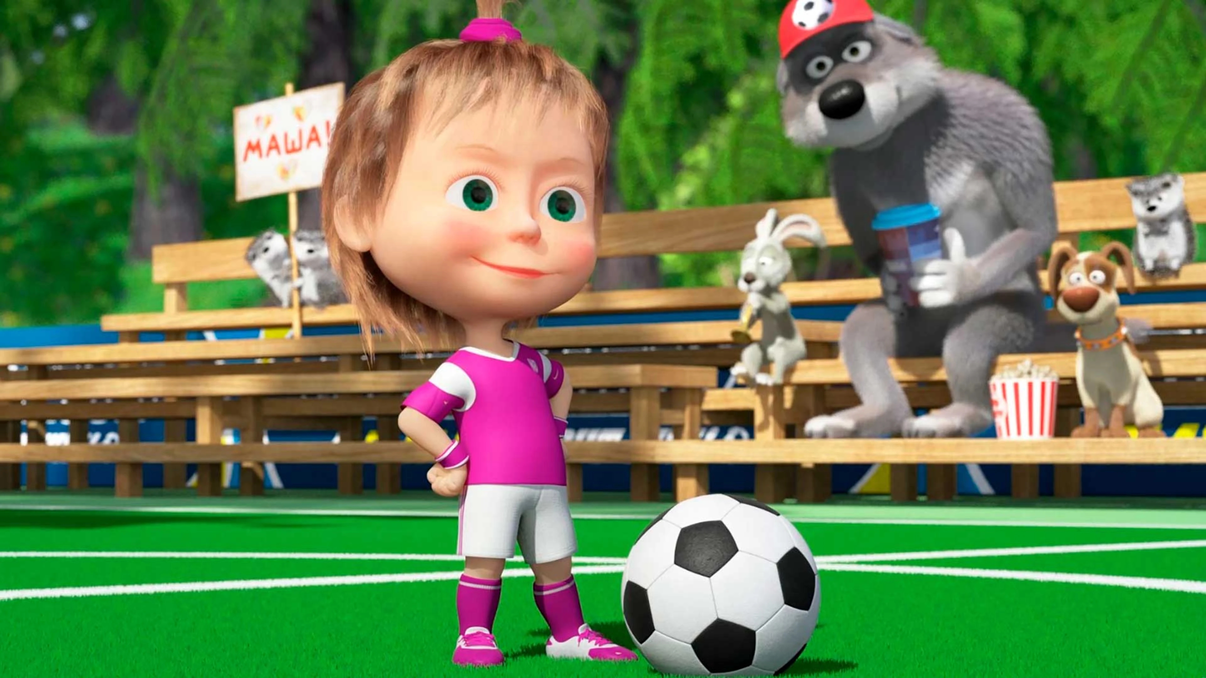 Маша и Медведь Золотая рыбка