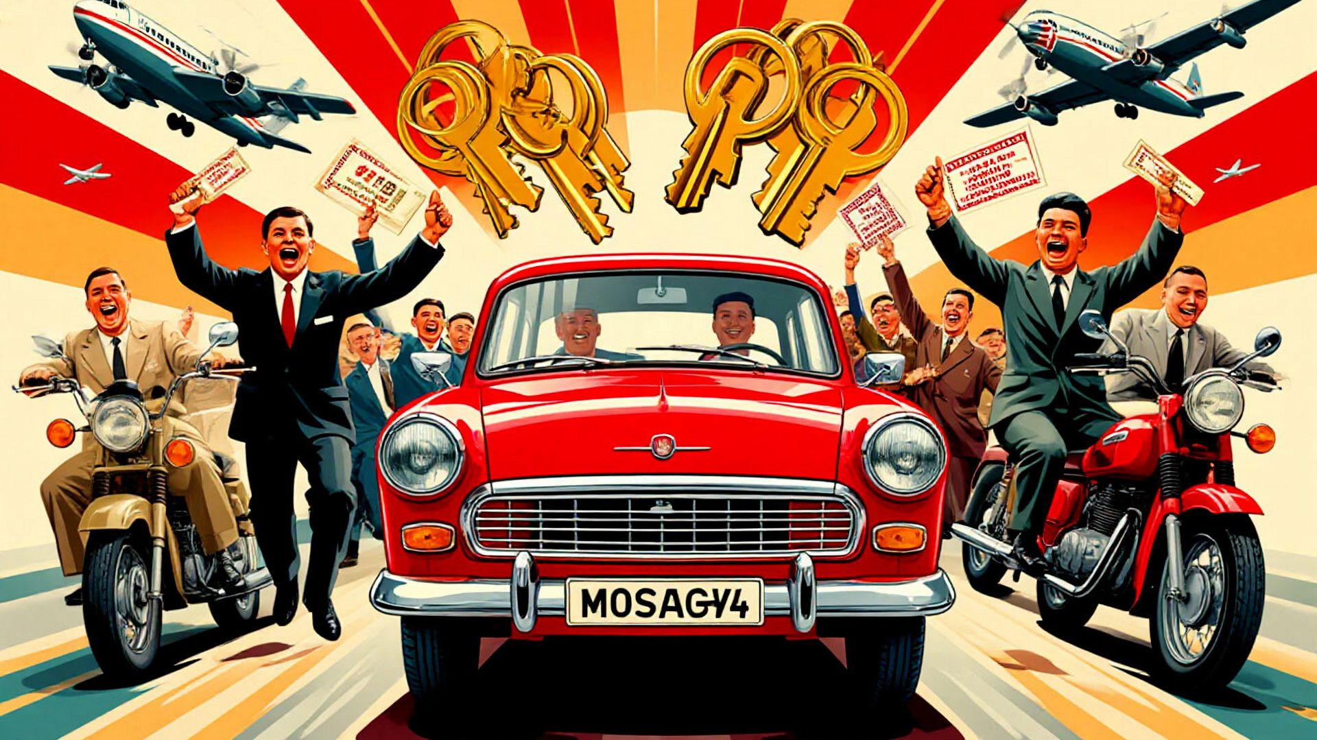 Сюрприз лотереи ДОСААФ СССР