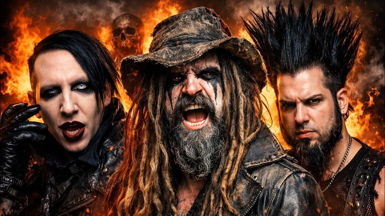 Marilyn Manson, Rob Zombie & Static X Inspired AI Mix Nu Metal Icons (Vol 8)