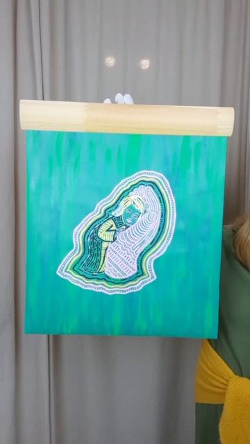 Картина в интерьер, 54×54 см, Искусство поддержки