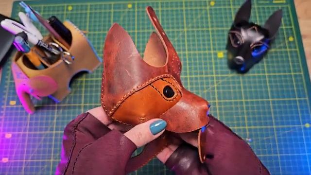 How To Make A Stylish Leather Dog Wallet - Diy Tutorial With Pattern