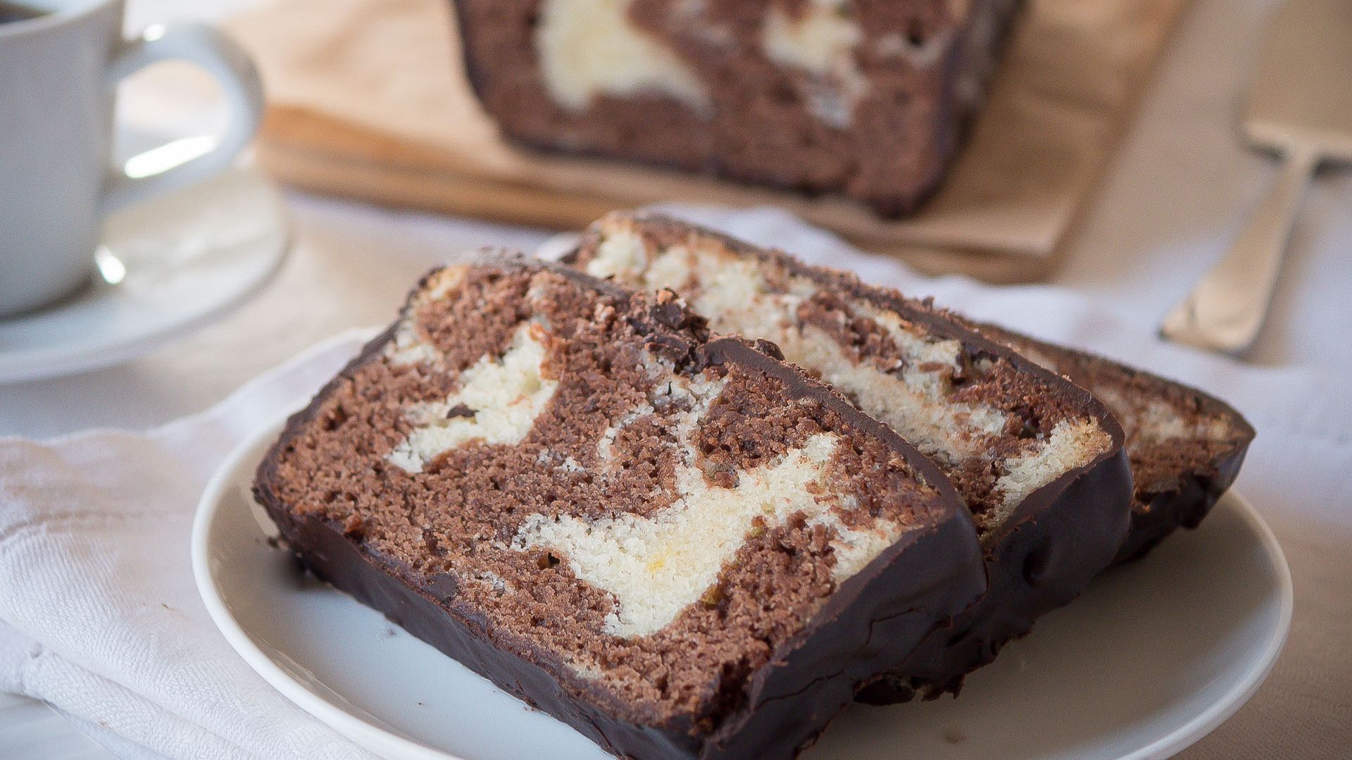 Мраморный кекс: кекс, который ощущается как торт