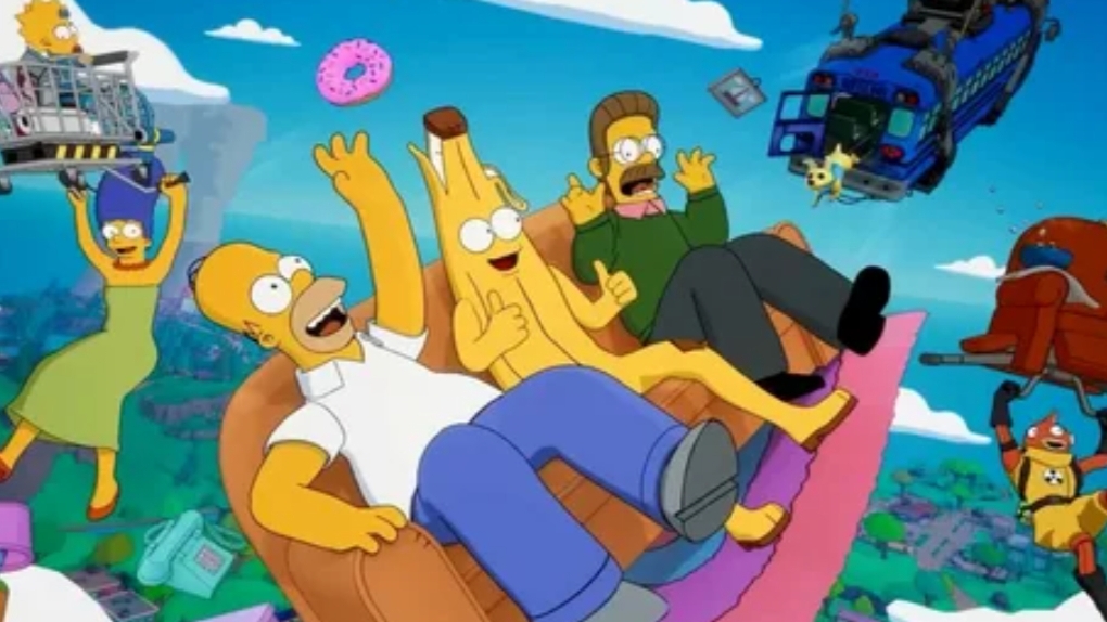 Fortnite VS Simpsons