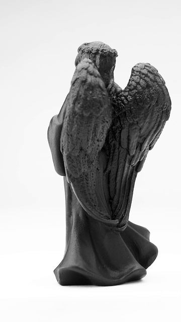 Статуэтка чугунная "Ангел". Артикул 200093. https://феникс.art