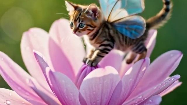 котик бабочка